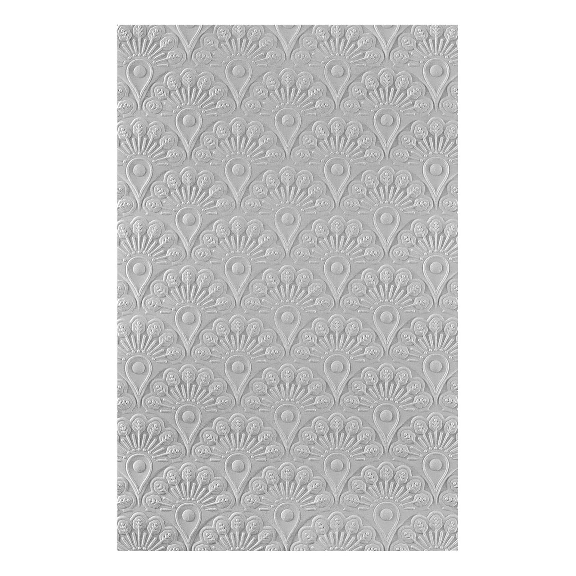 Peacock Motif 3D Embossing Folder from the Peacock Paradise Collection ...